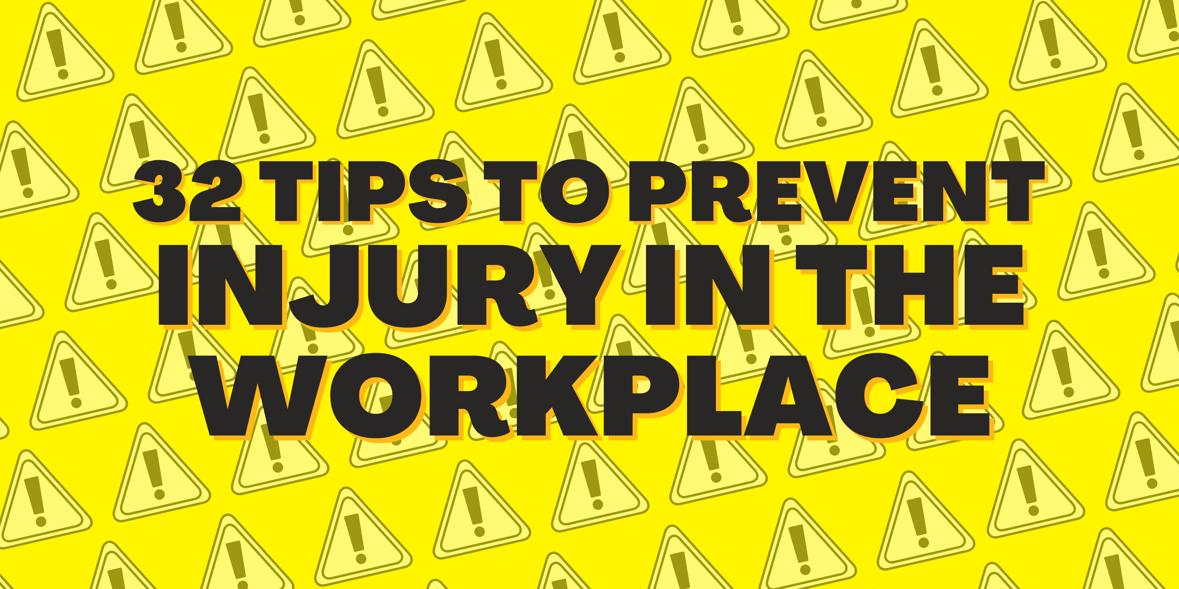 Injury Prevention in the Workplace – 32 Tips | St John Vic